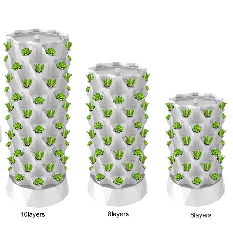 Pineapple Tower – Indoor Vertical Garden – Hydroponics Growing System ...